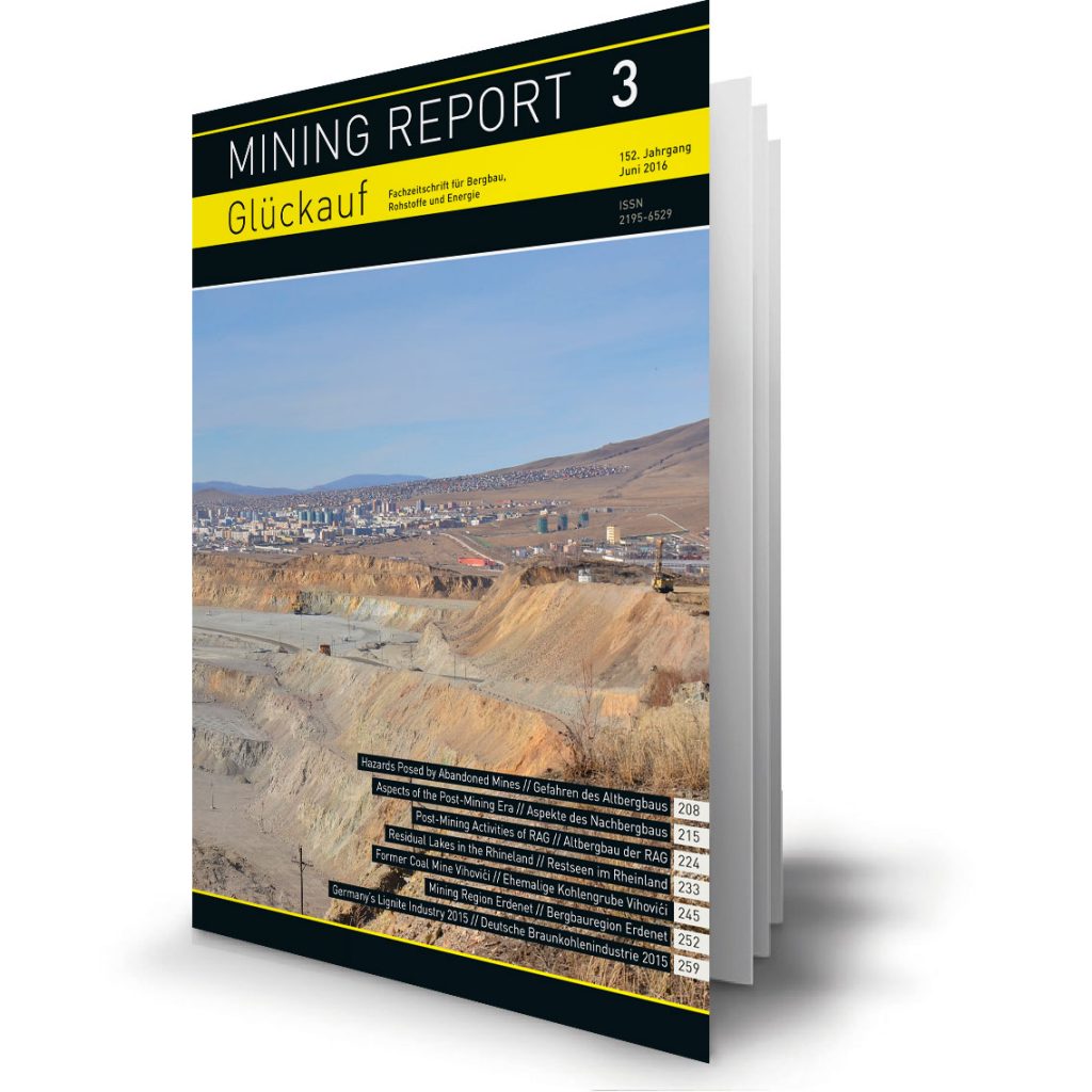 Mining Report Glückauf | Ausgabe 3 | Juni 2016 - MINING REPORT