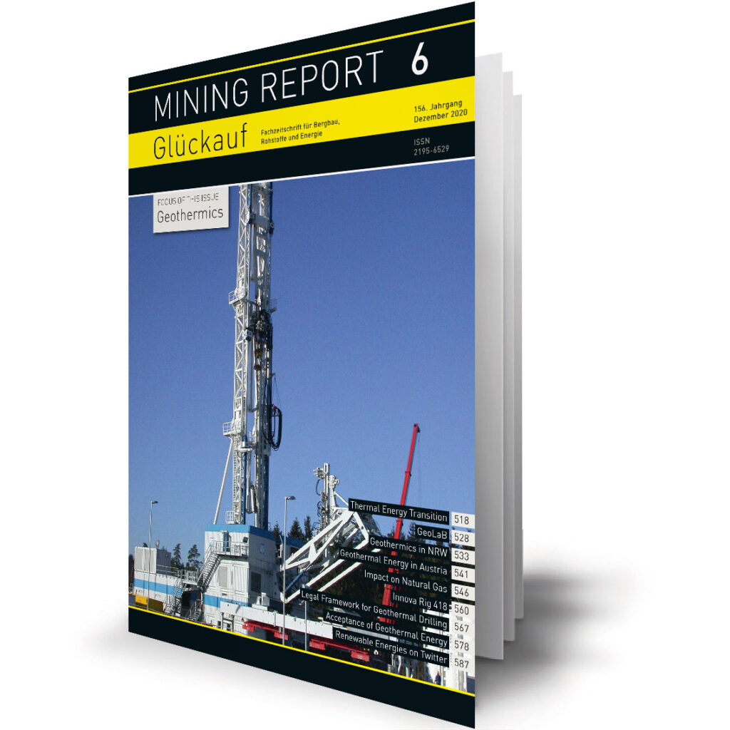 Mining Report Glückauf | Ausgabe 6 | Dezember 2020 - MINING REPORT